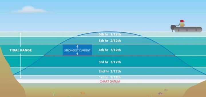 TIDES AND SAFETY – THE RULE OF TWELFTHS – Active Angling New Zealand