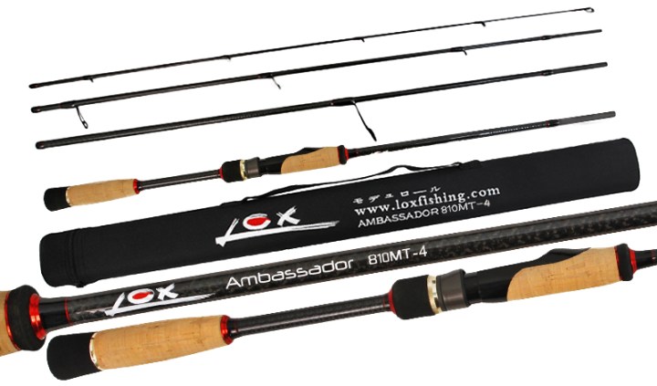ROD REVIEW: LOX Ambassador 810MT-4 spinning rod – Active Angling New ...